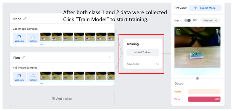 Step 1: Generate and upload your AI model.